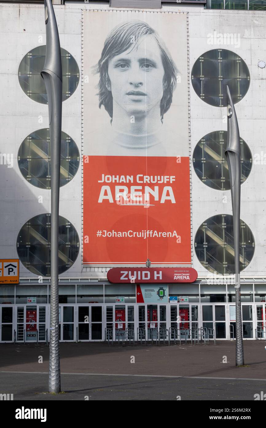 Huge Police presence at the Johan Cruijff Arena after the match against ...