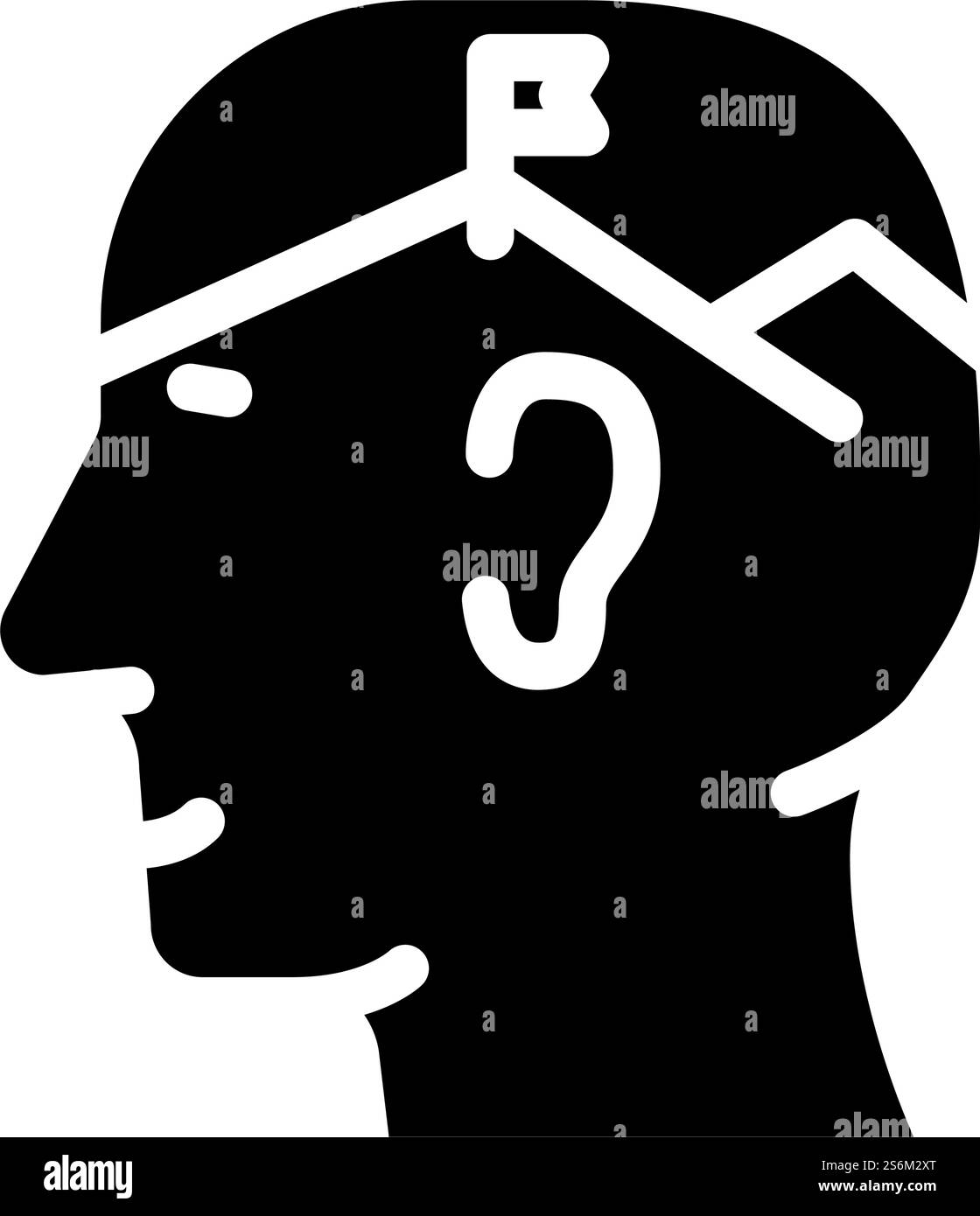 goal setting glyph icon vector. goal setting sign. isolated contour ...