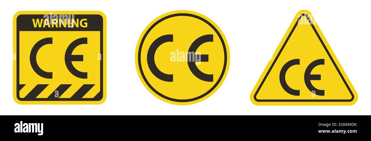 CE Mark Symbol Sign On White Background Stock Vector Image & Art - Alamy