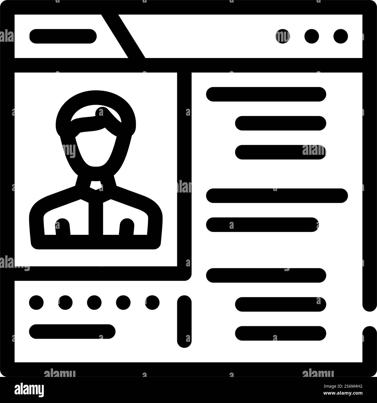 conference chat line icon vector. conference chat sign. isolated ...