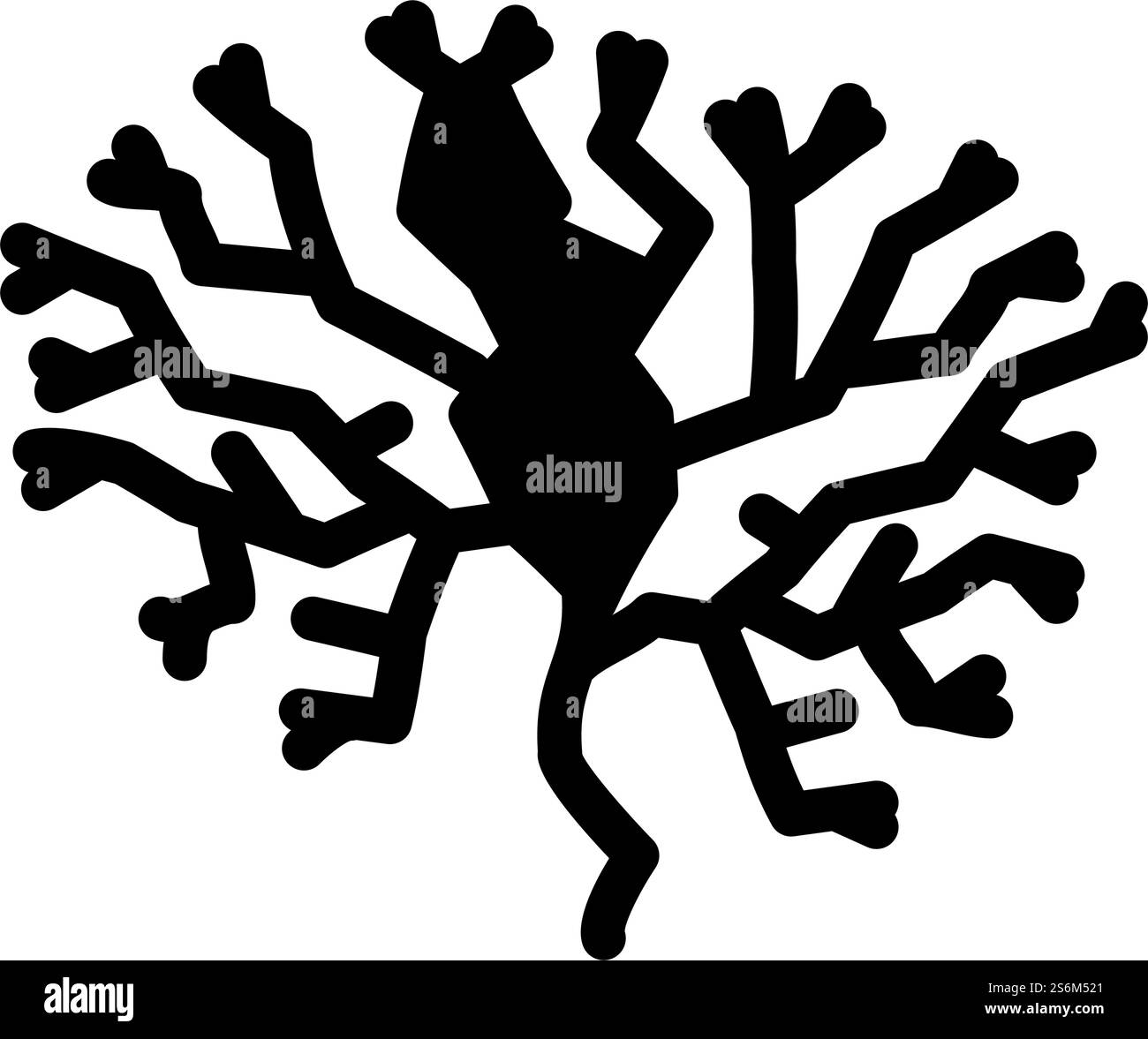 irish moss seaweed glyph icon vector. irish moss seaweed sign. isolated ...