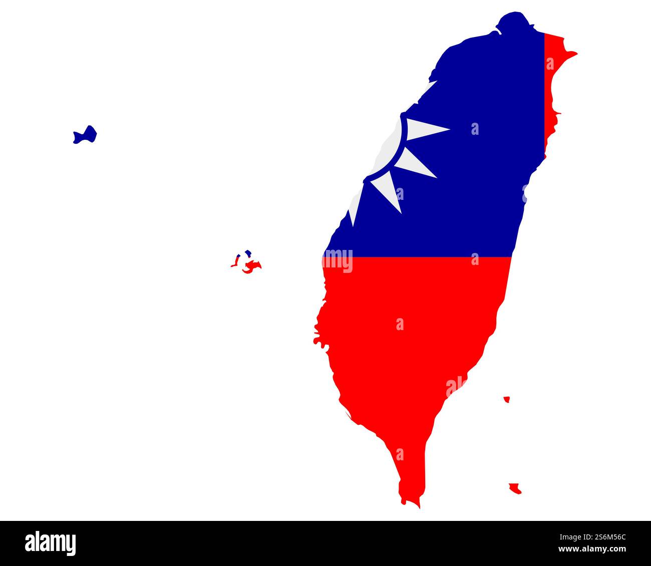 Taiwan flag map hi-res stock photography and images - Alamy