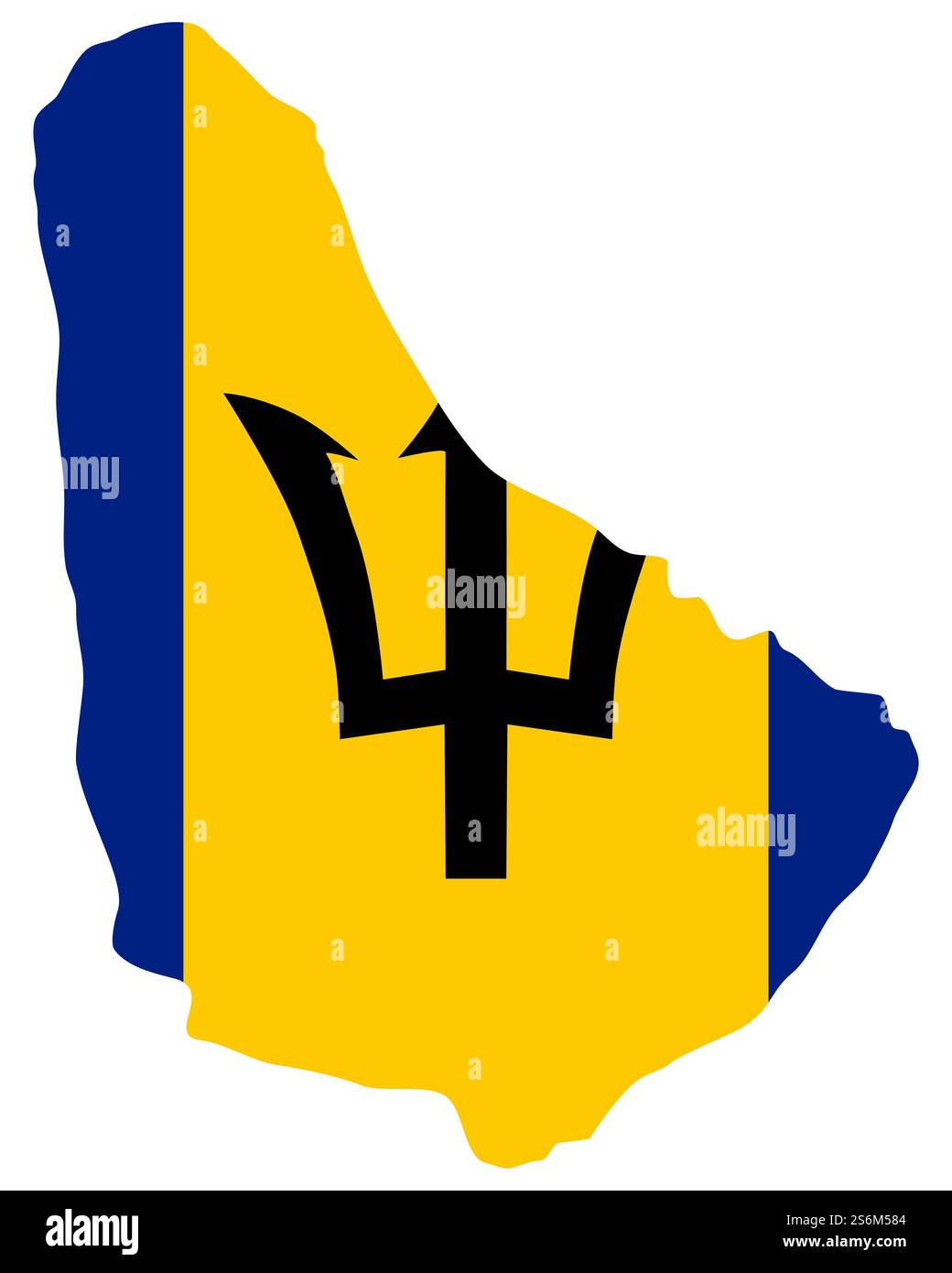 Map of barbados hi-res stock photography and images - Alamy