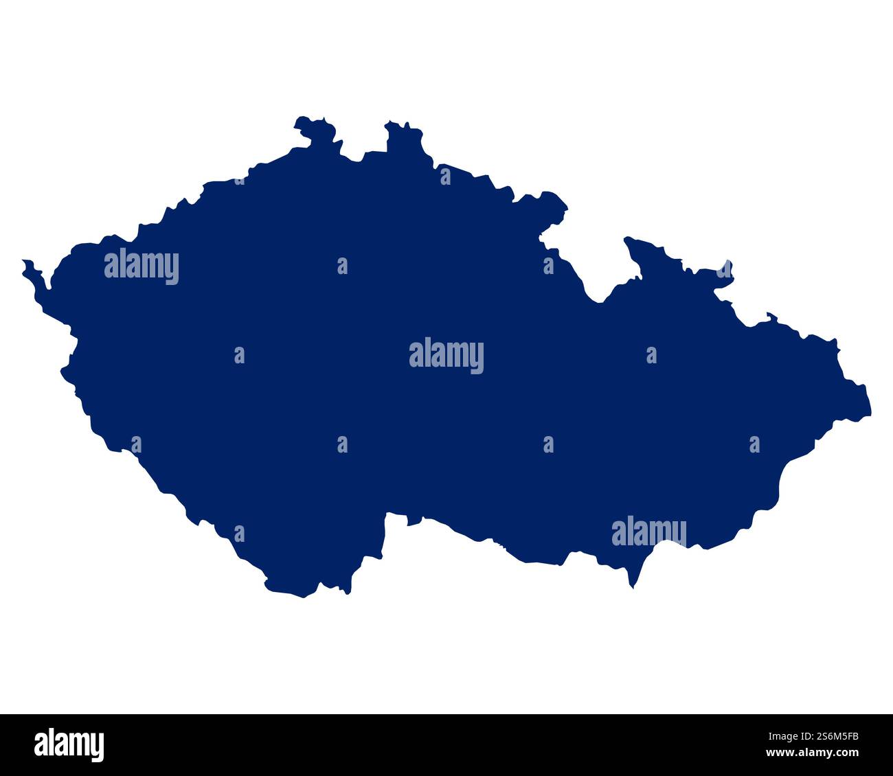 Map czech republic in Cut Out Stock Images & Pictures - Alamy
