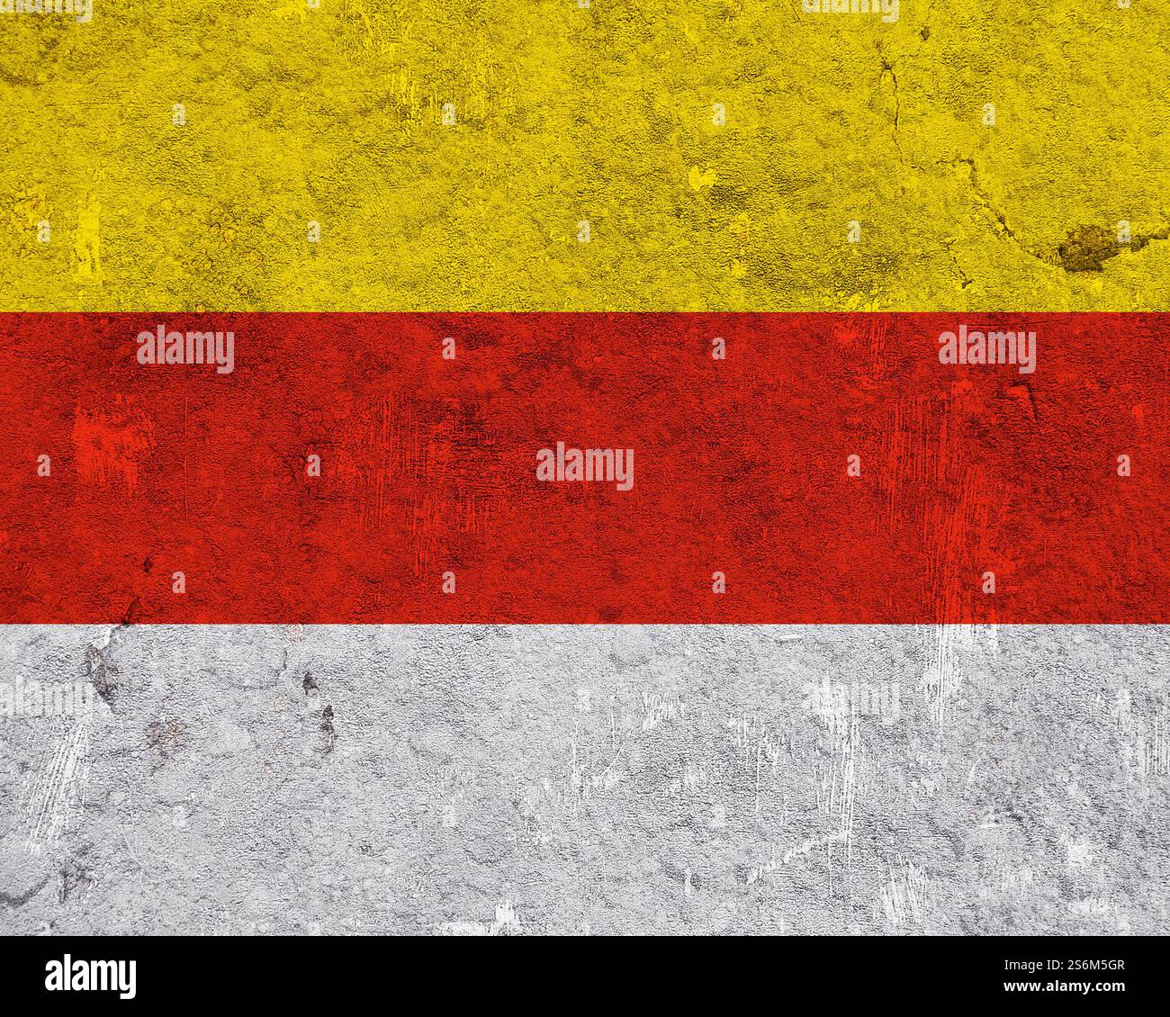 Flag of Carinthia on weathered concrete Stock Photo - Alamy