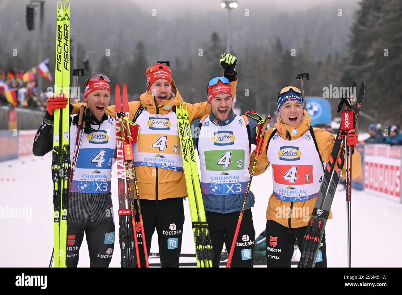 dpatop - 17 January 2025, Bavaria, Ruhpolding: Biathlon: World Cup ...