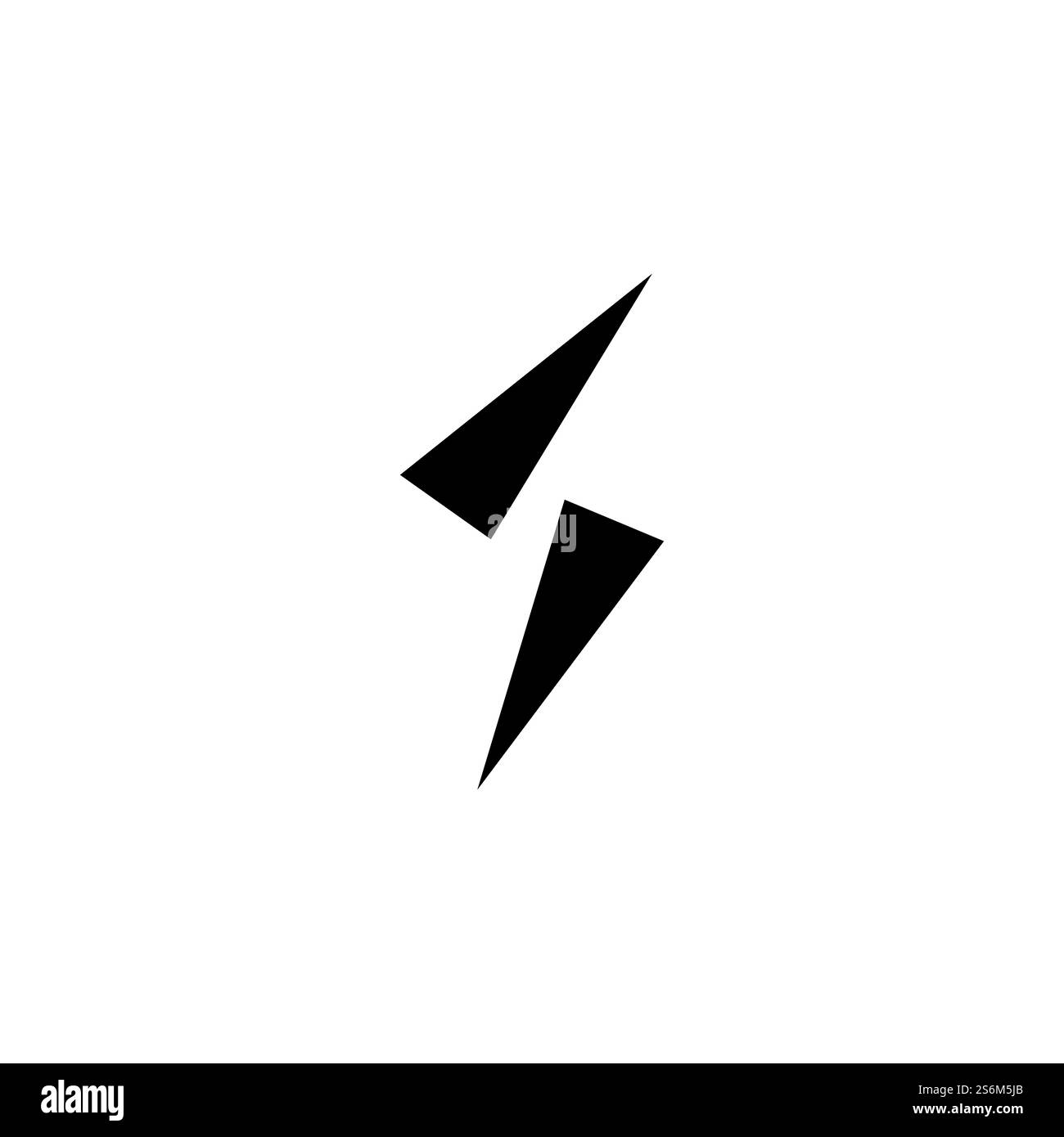 Flash thunderbolt Template vector icon illustration Stock Vector Image ...