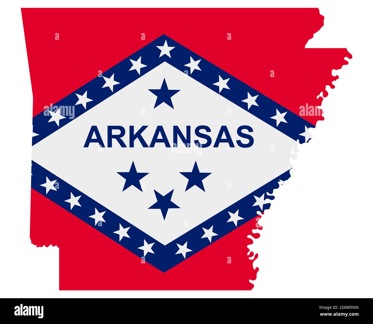 Map usa in flag colors hi-res stock photography and images - Alamy