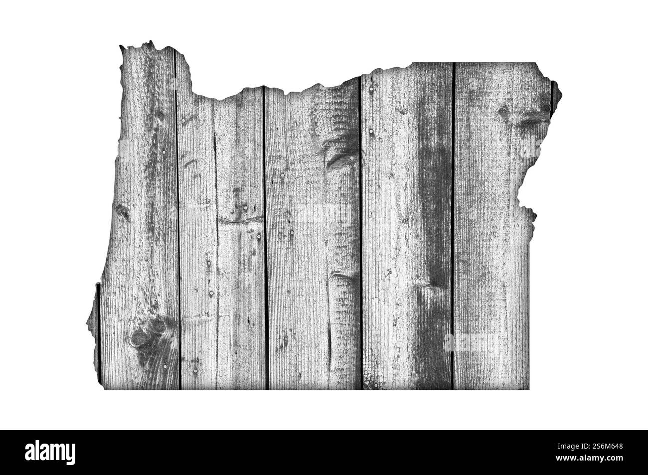 Oregon on old vintage Black and White Stock Photos & Images - Alamy