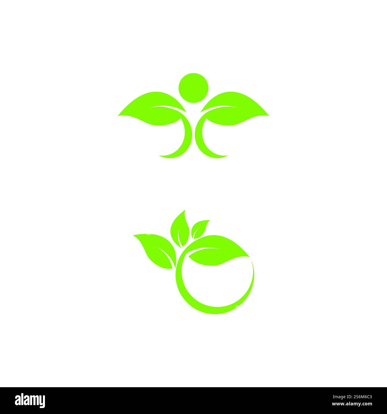Leaf and Shutter Lens Aperture for Nature Photographer logo design ...