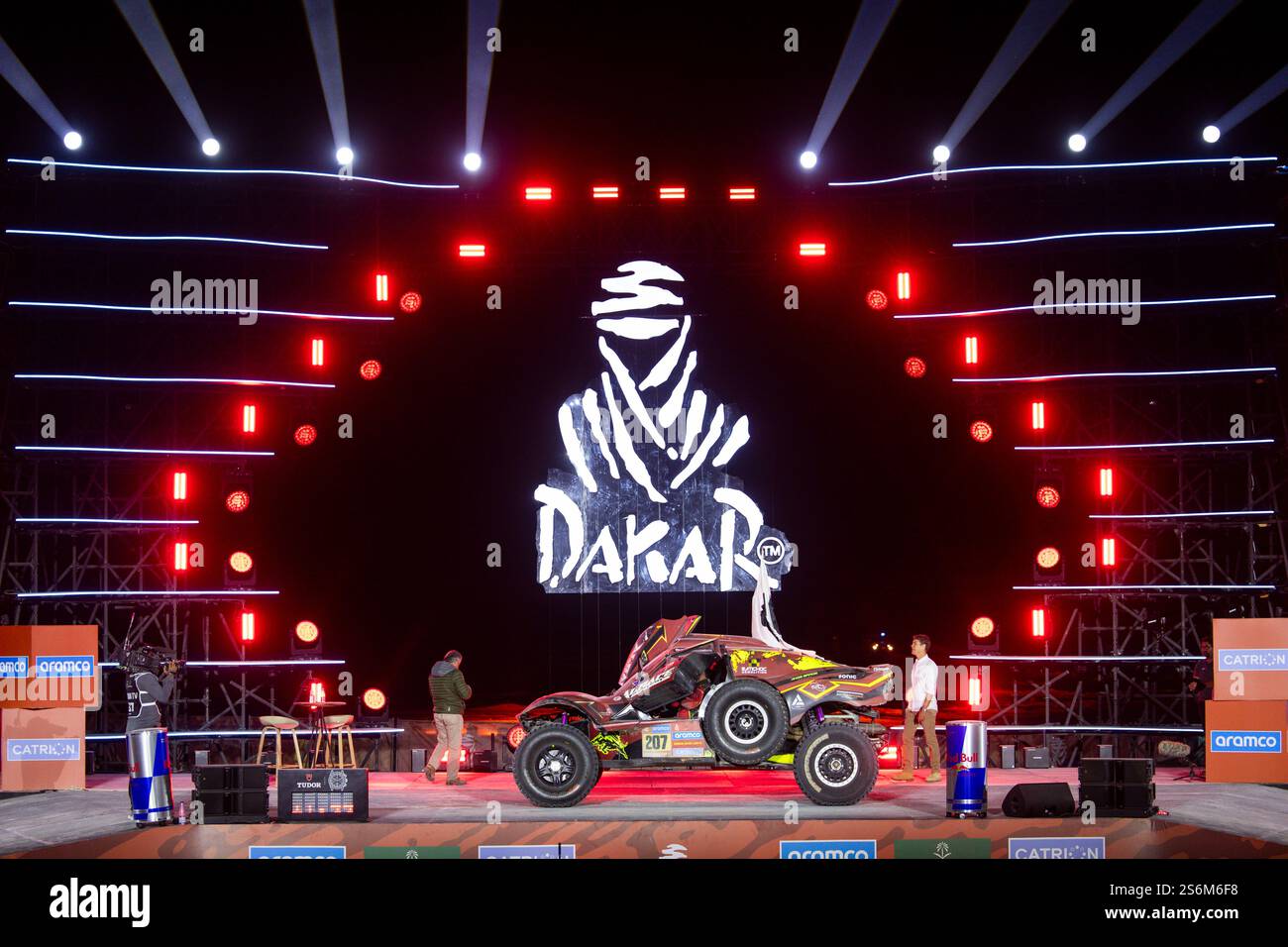 Subaytah, Arabie Saoudite. 17th Jan, 2025. 207 CECCALDI Jean-Luc (fra ...