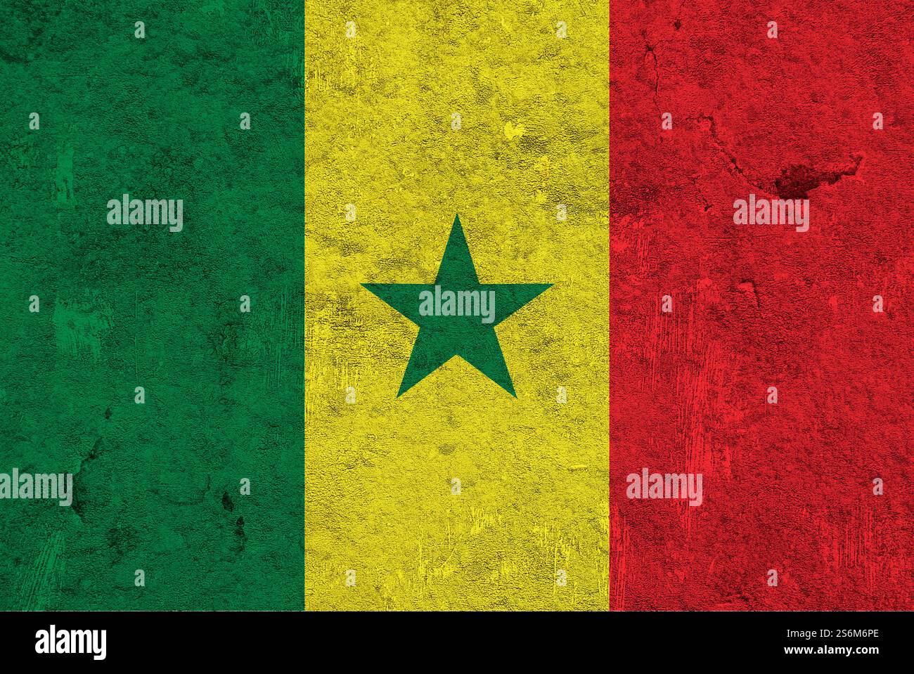 Senegal flag background hi-res stock photography and images - Alamy