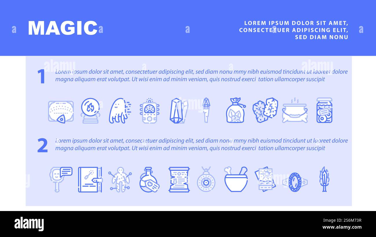 Sensor Electronic Tool Landing Web Page Header Banner Template Vector ...