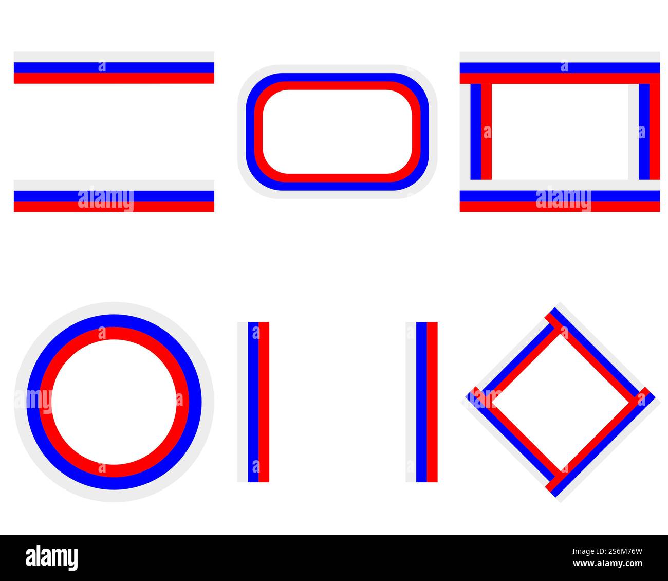 Russia square Cut Out Stock Images & Pictures - Alamy