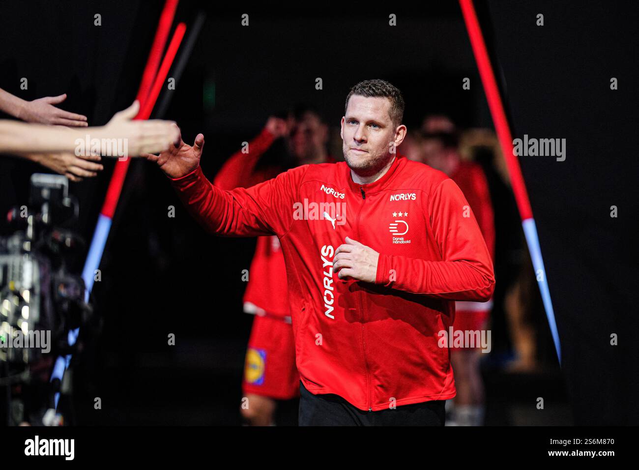 Kevin Moeller (Daenemark, #20) DEN, Tunesien vs. Daenemark, Handball ...