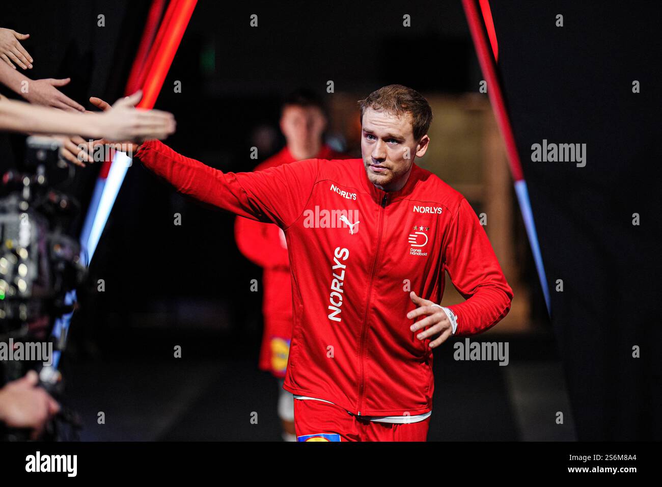 Simon Pytlick (Daenemark, #43) DEN, Tunesien vs. Daenemark, Handball ...