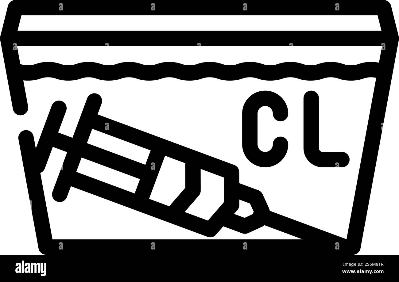 medical waste disposal line icon vector. medical waste disposal sign ...