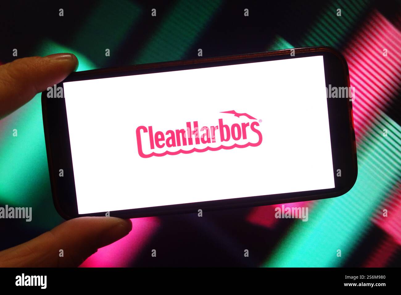 Poland. 16th Jan, 2025. In this photo illustration, the Clean Harbors ...