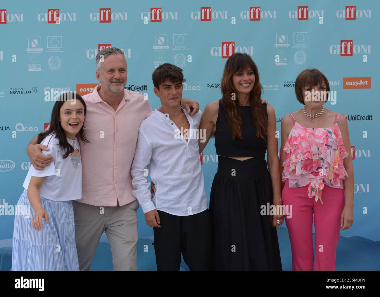 GIFFONI VALLE PIANA,ITALY - July 22,2024 : Sara Ciocca,Roberto Proia ...
