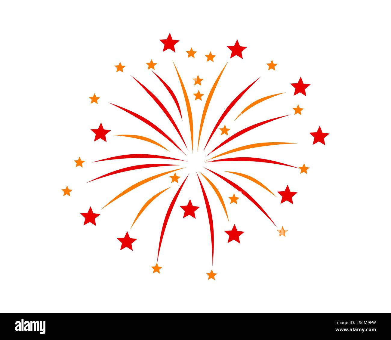 Fireworks on white Stock Photo - Alamy