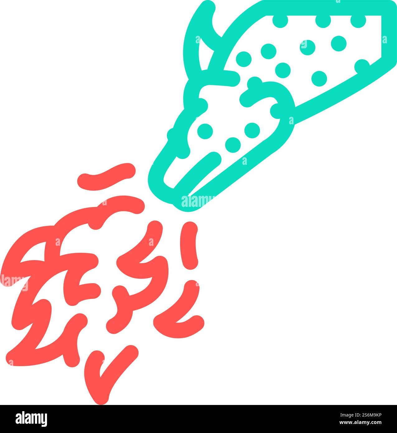 dragon fairy tale color icon vector. dragon fairy tale sign. isolated ...