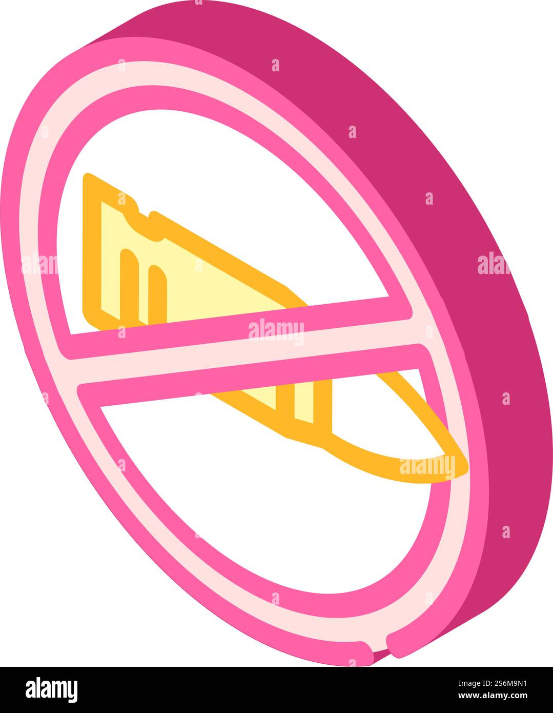 hunting ban isometric icon vector. hunting ban sign. isolated symbol ...