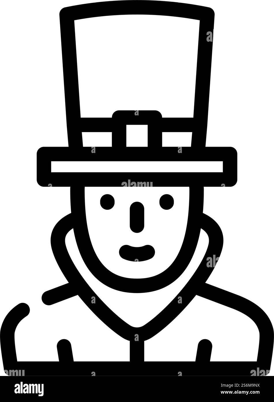 steampunk fantasy character line icon vector. steampunk fantasy ...