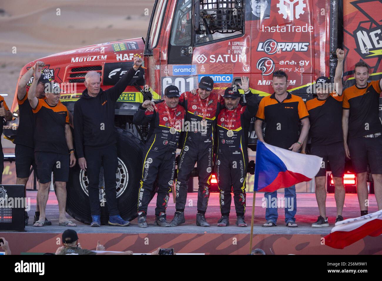 601 LOPRAIS Ales (cze), RODEWALD Darek (pol), KRIPAL David (cze), Iveco ...