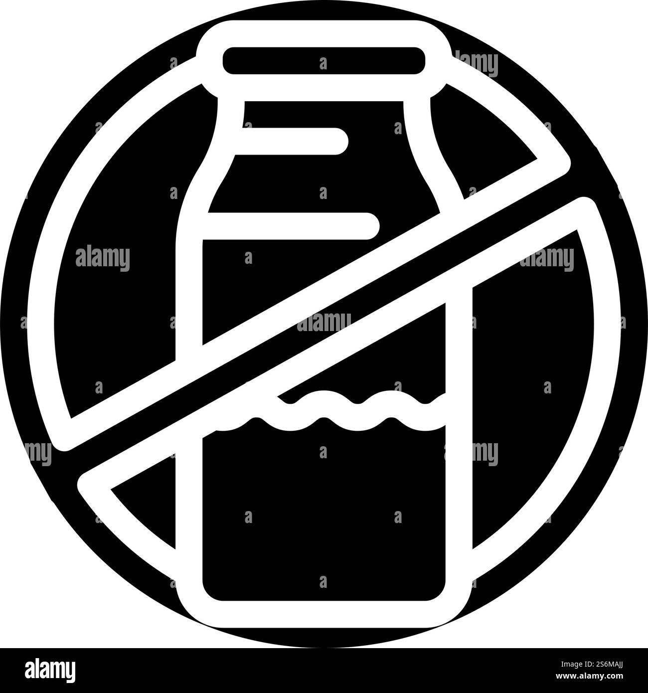 lactose dairy product free glyph icon vector. lactose dairy product ...