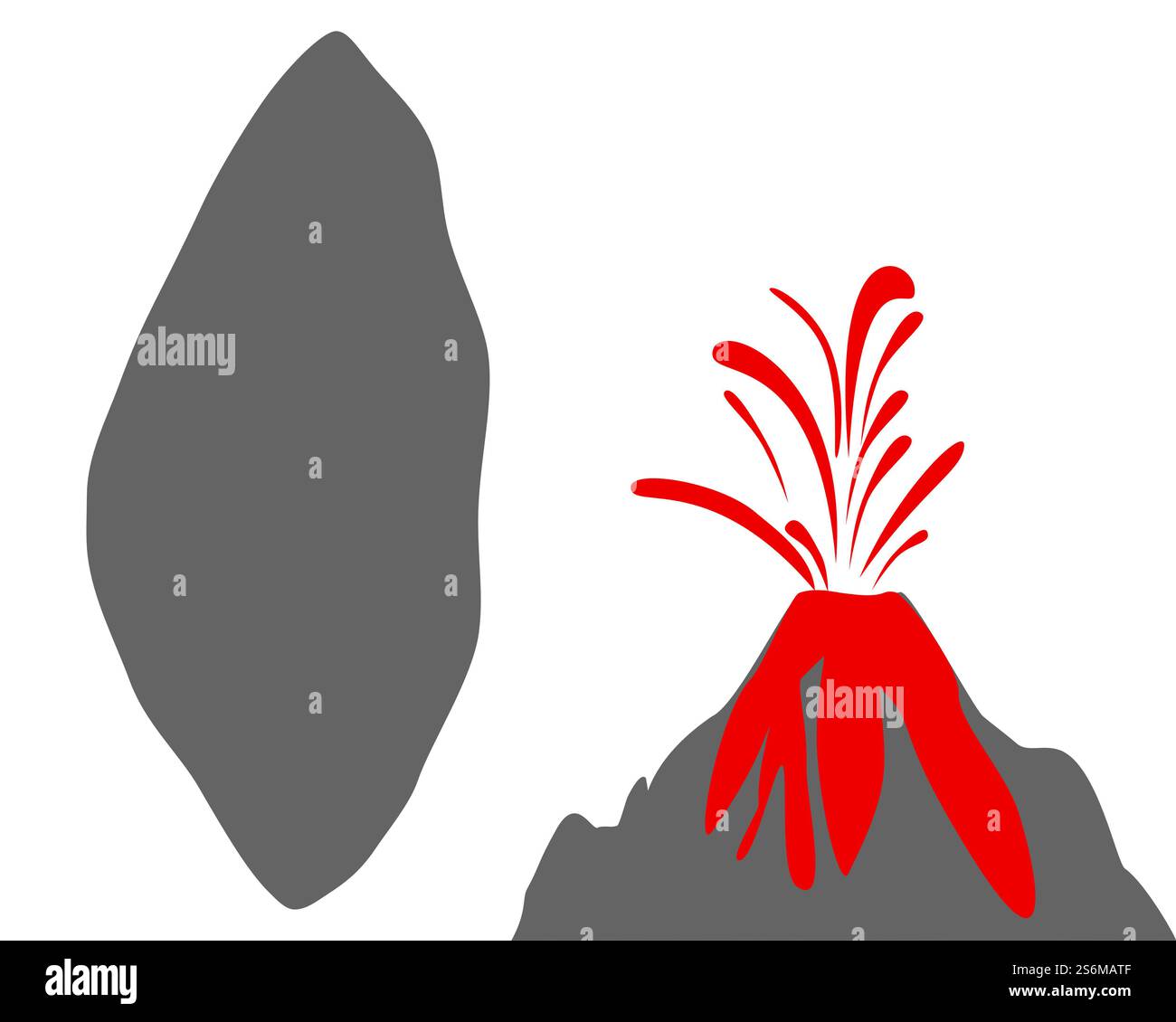 Volcano eruption map hi-res stock photography and images - Alamy