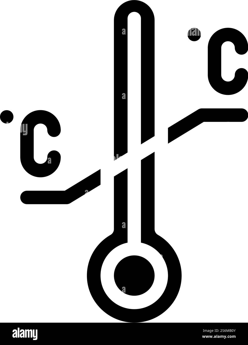 temperature limitation glyph icon vector. temperature limitation sign ...