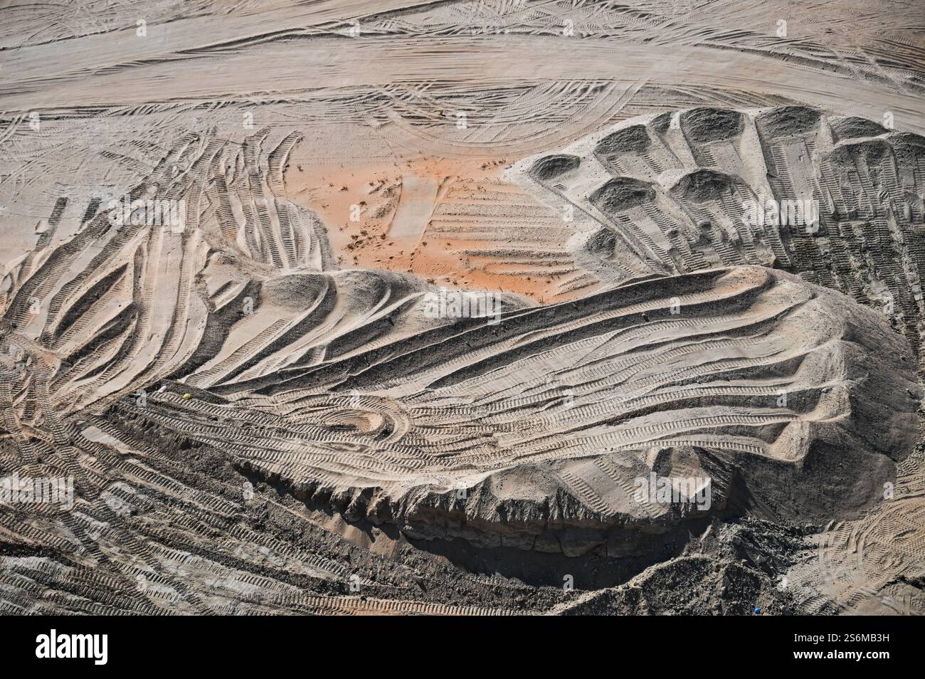 Bisha, Arabie Saoudite. 17th Jan, 2025. empreintes, ambiance during the ...