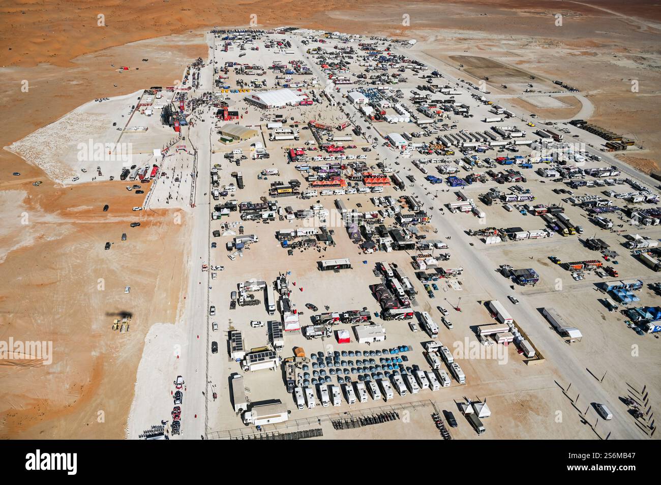 Bisha, Arabie Saoudite. 17th Jan, 2025. bivouac Shubaytahambiance ...