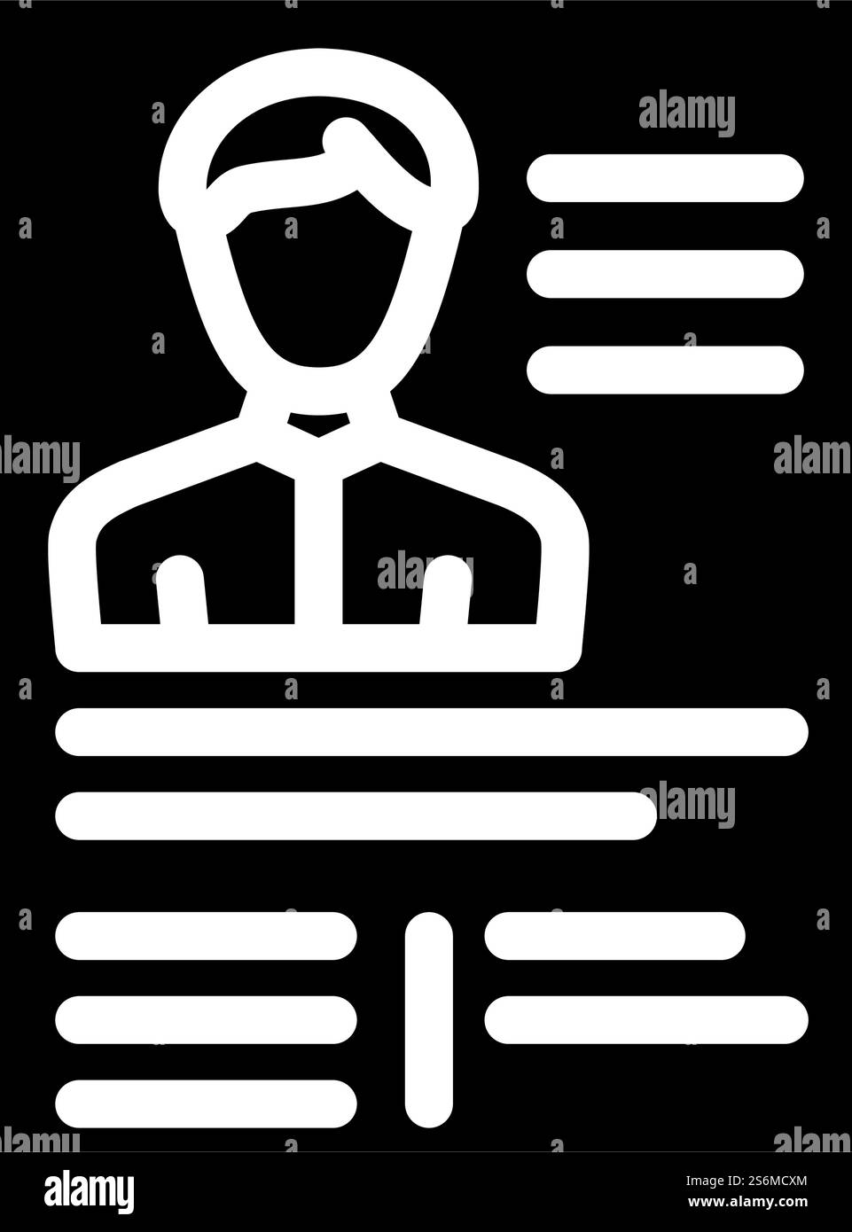 application form cv glyph icon vector. application form cv sign ...
