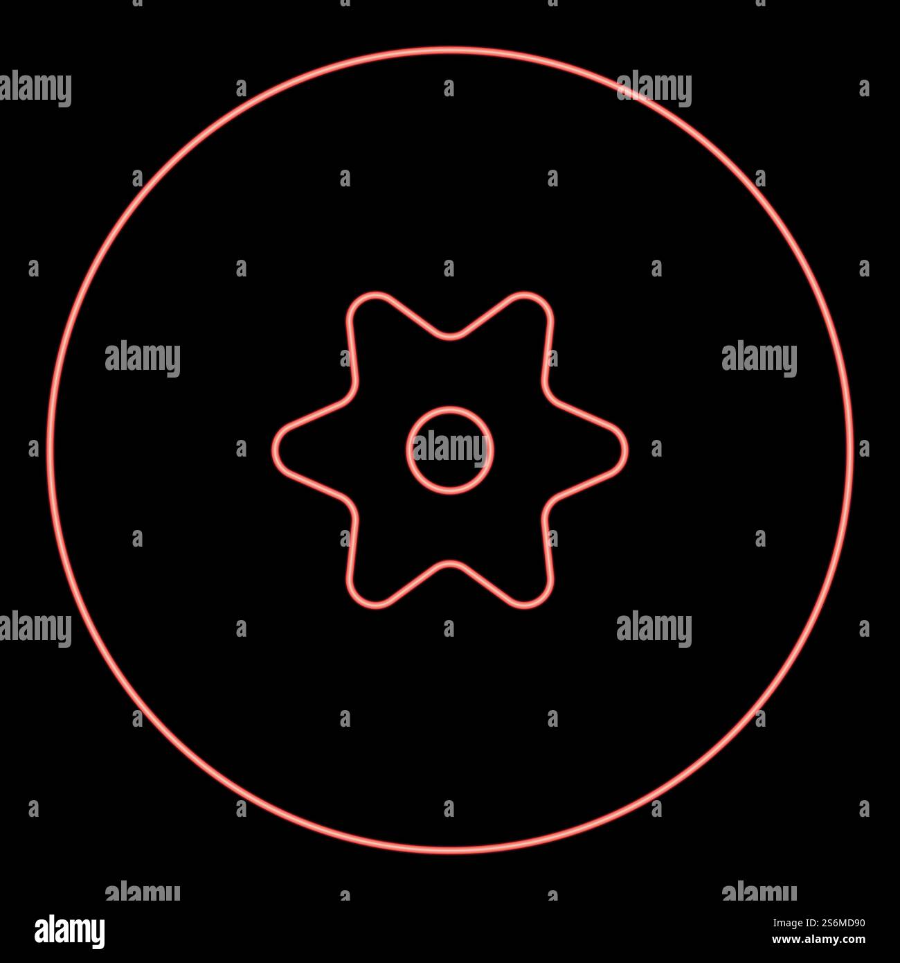 Neon blueberry red color vector illustration flat style light image ...