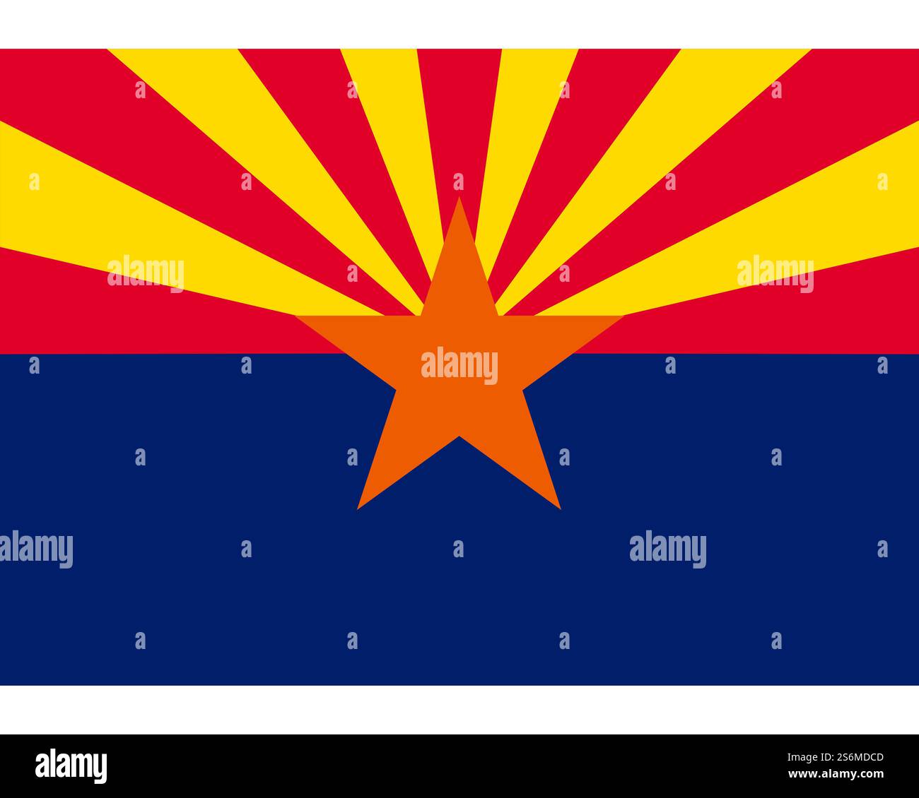 Flag of Arizona Stock Photo - Alamy