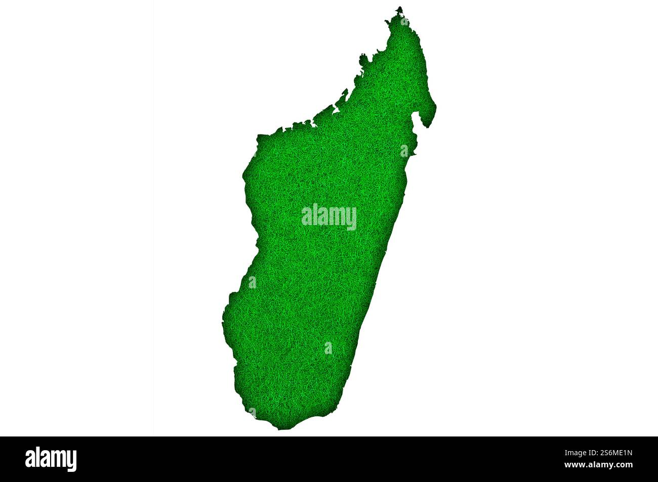 Madagascar outline silhouette map hi-res stock photography and images ...