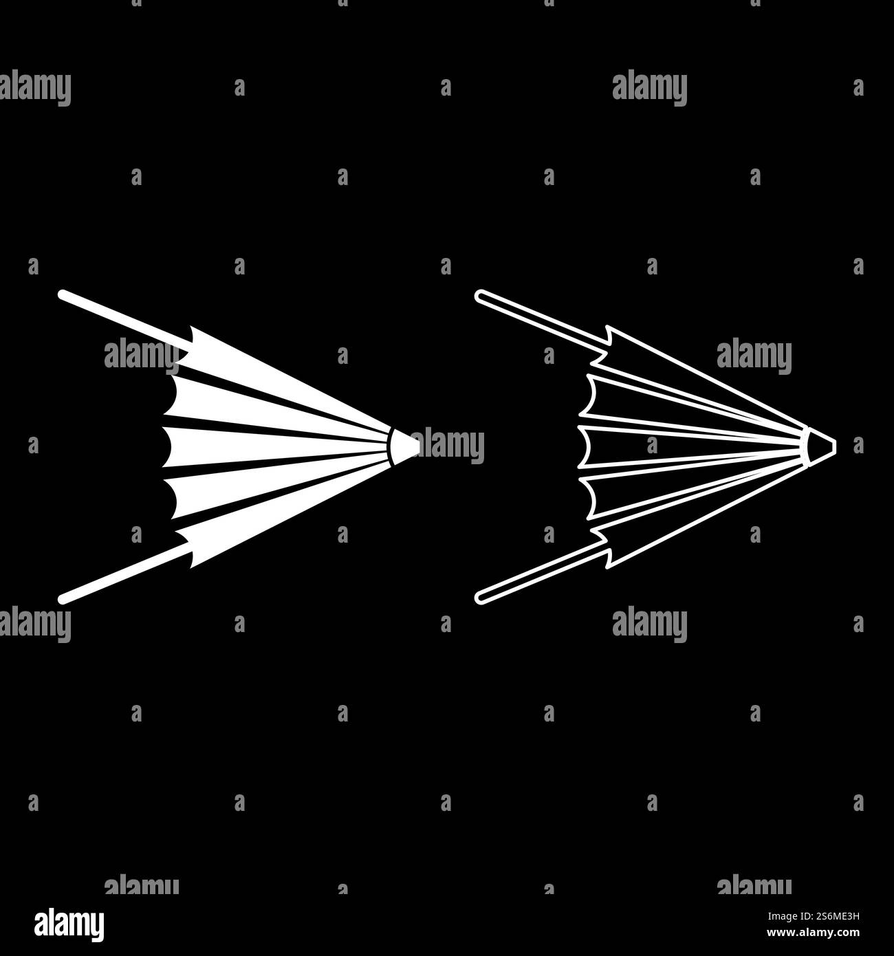 Air blower fire bellow forge icon white color vector illustration flat ...