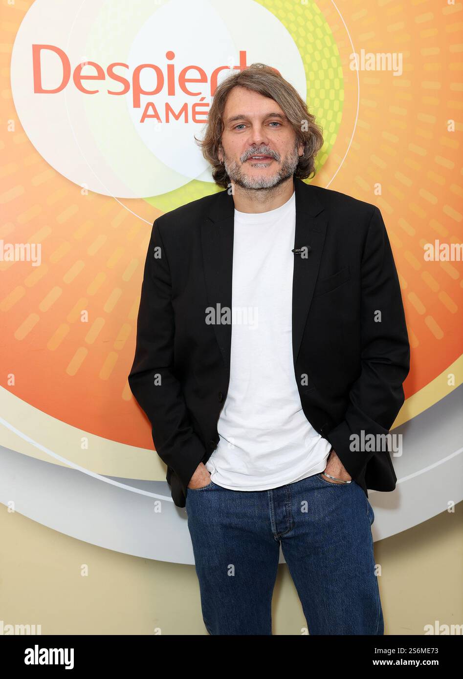 DORAL,FL-JANUARY 17: Actor Salva Reina is seen during “Despierta ...