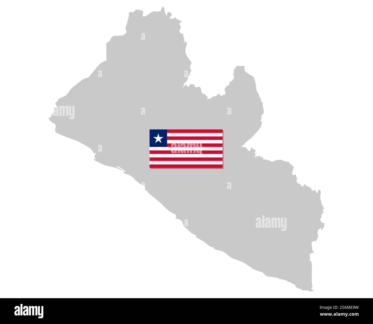 Liberia silhouette Cut Out Stock Images & Pictures - Alamy