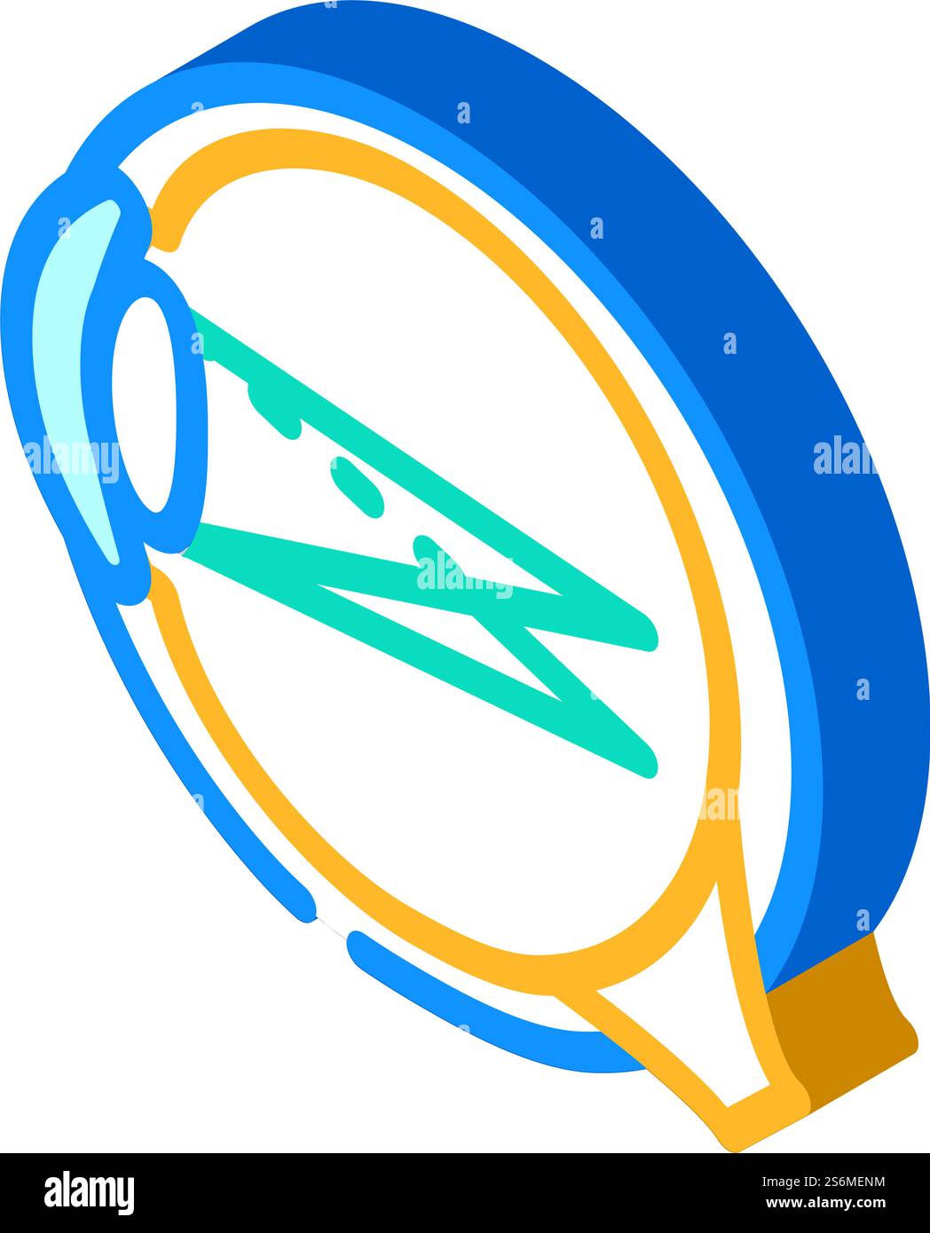 astigmatism ophthalmology isometric icon vector. astigmatism ...