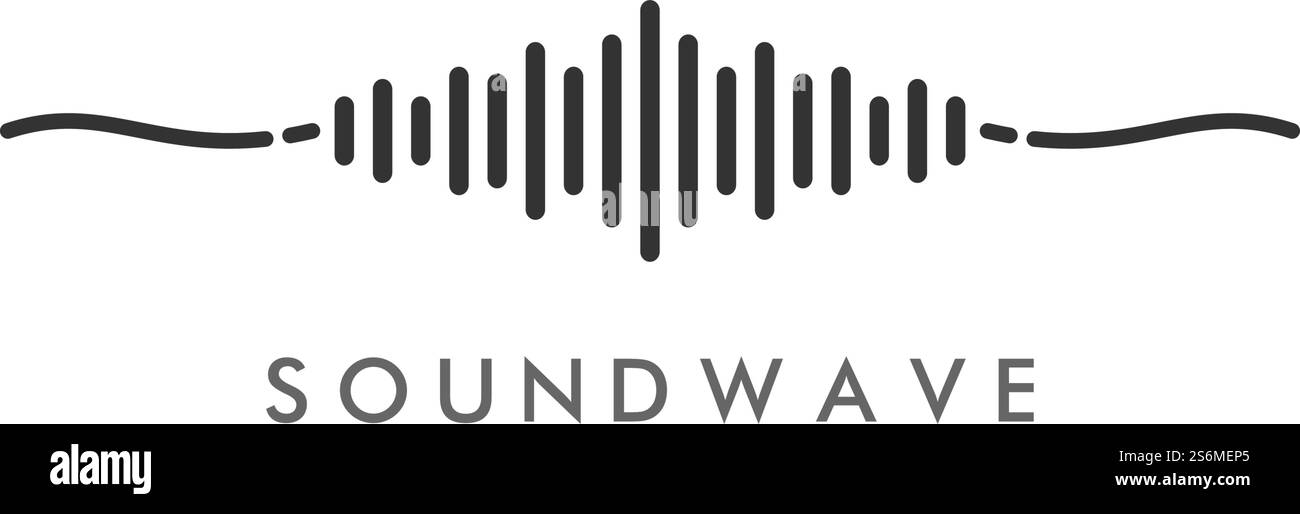 Sound wave music logo vector design Stock Vector Image & Art - Alamy