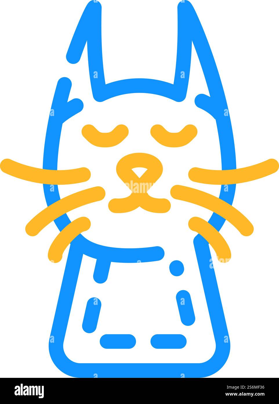 felt pocket color icon vector. felt pocket sign. isolated symbol ...