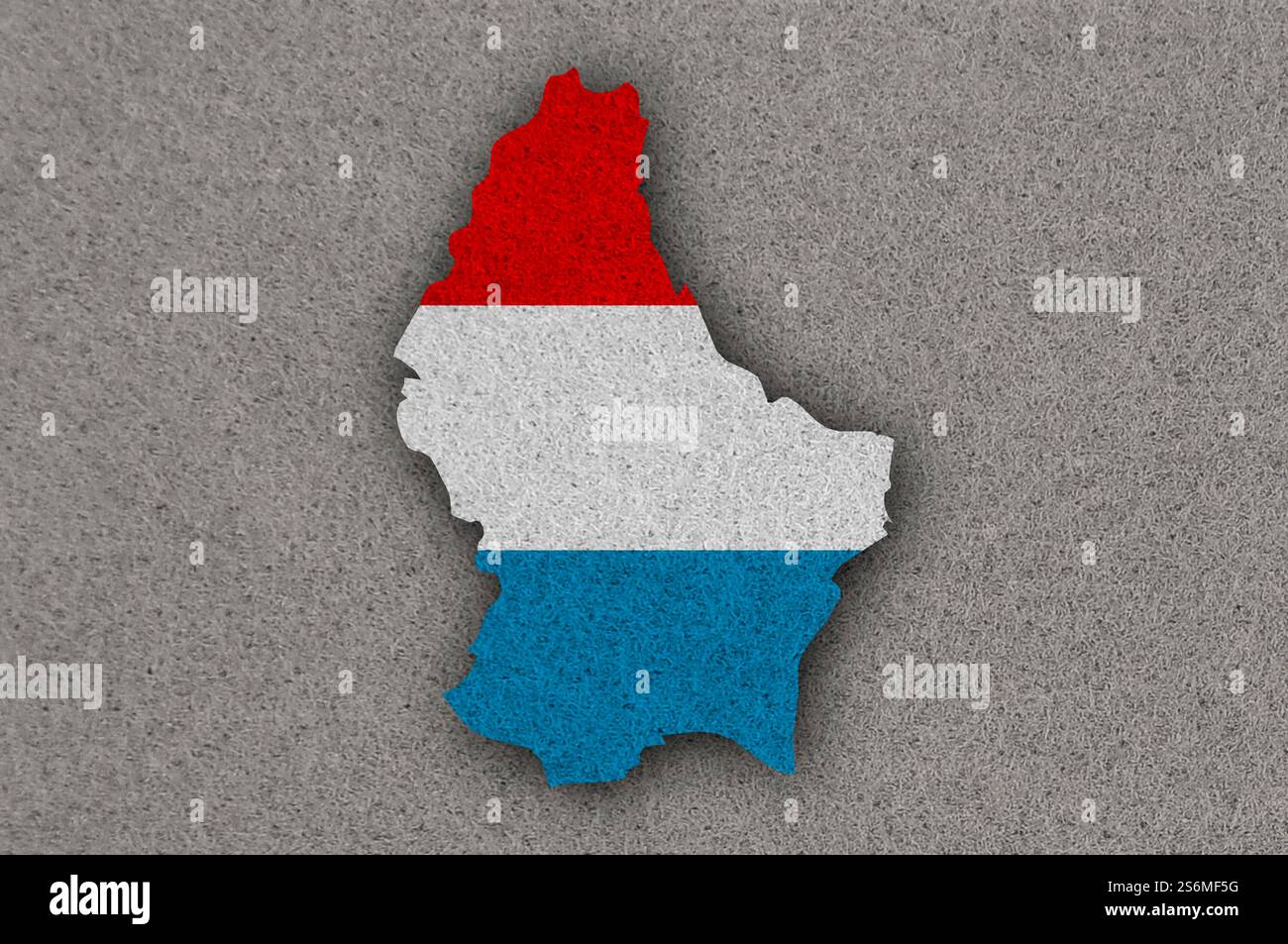 Luxembourg map flag hi-res stock photography and images - Alamy