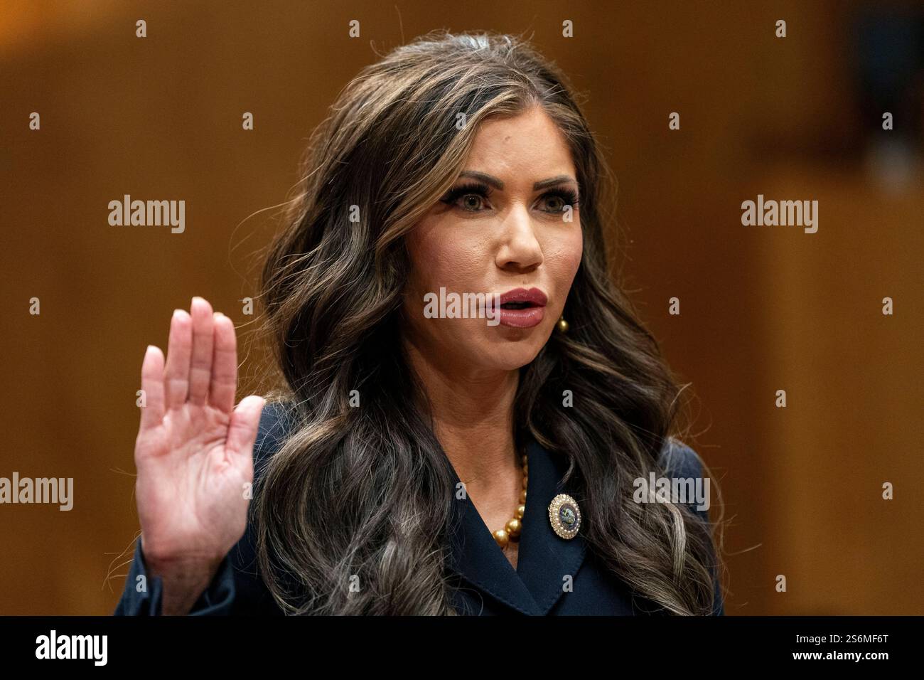 Washington, United States. 17th Jan, 2025. Governor of South Dakota ...