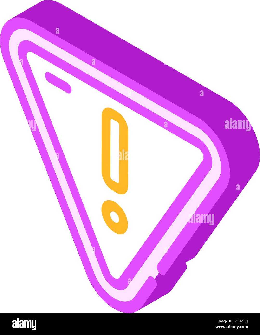 hazardous product mark isometric icon vector. hazardous product mark ...