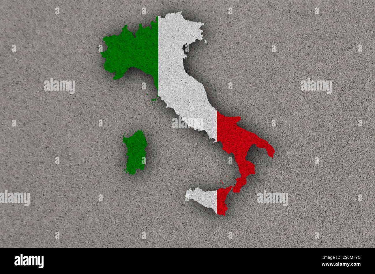 Italy regional flags hi-res stock photography and images - Alamy