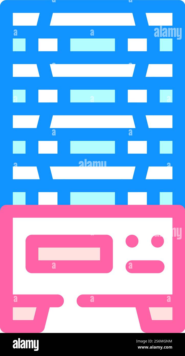 multilevel vending machine color icon vector. multilevel vending ...