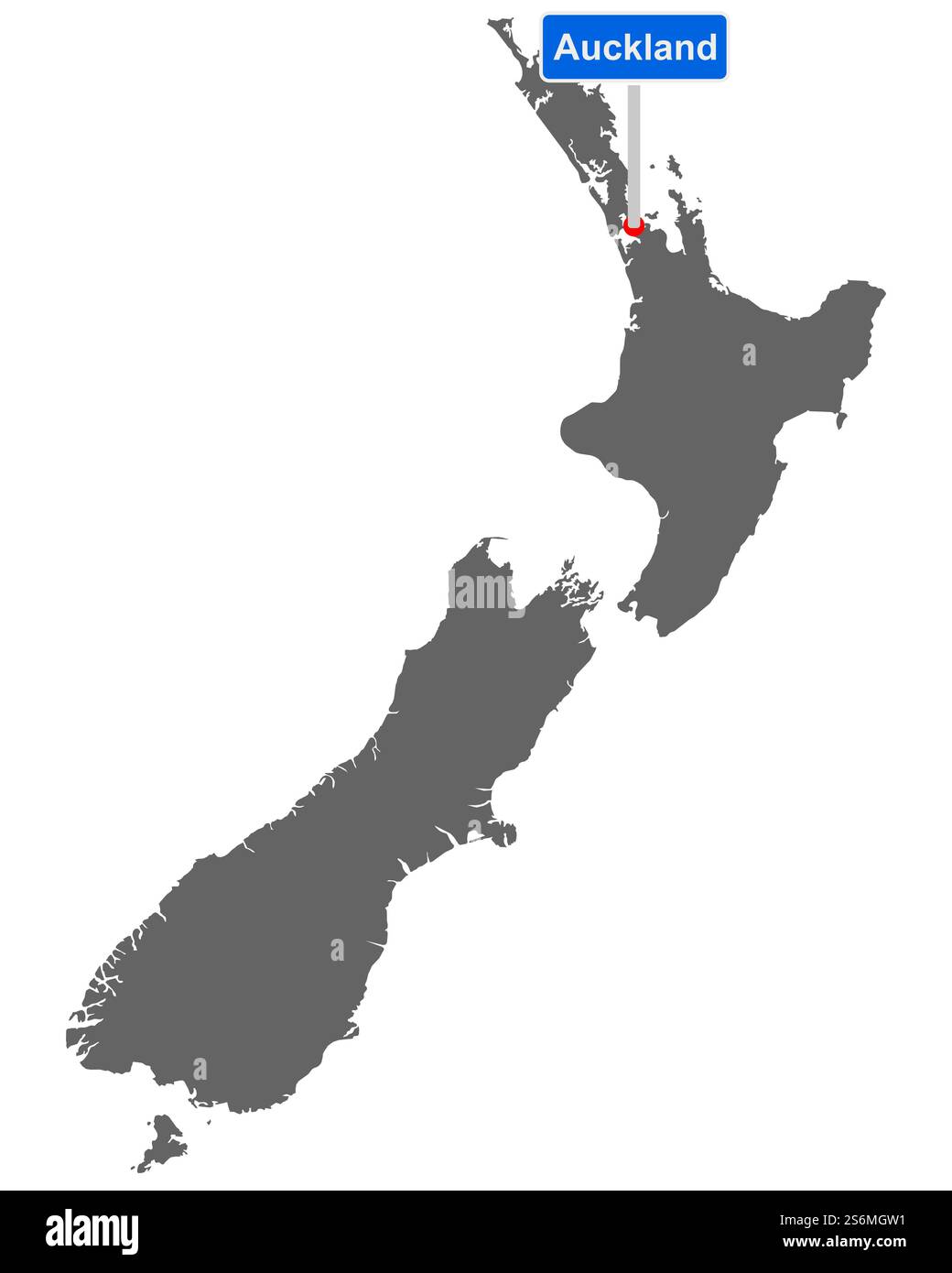 Auckland outline map hi-res stock photography and images - Alamy