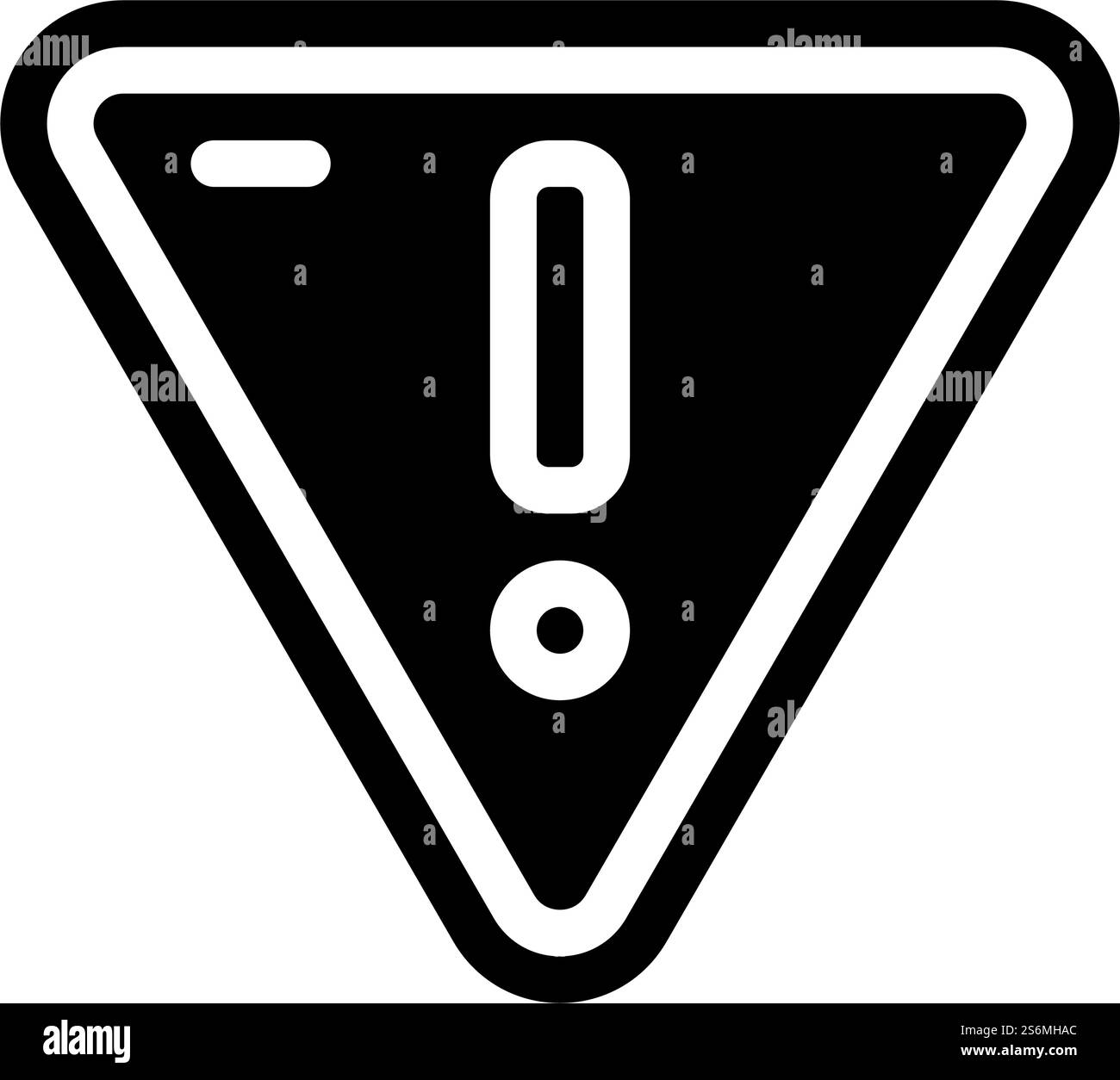 hazardous product mark glyph icon vector. hazardous product mark sign ...